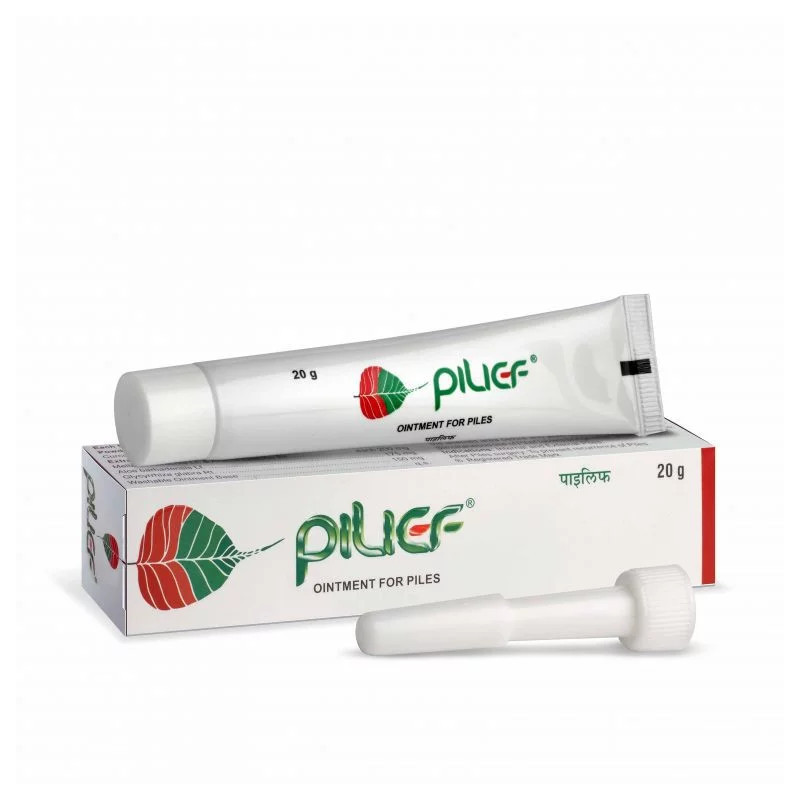 Pilief Ointment Charak - Herbal Hemorrhoid Relief | OrganicLab.pl